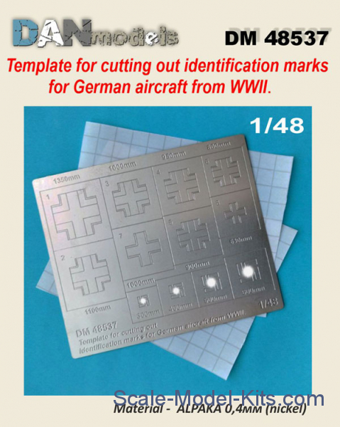 DAN Models - WWII German aircraft national insignia mask template ...